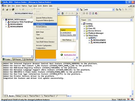 PlatformBuilder For Windows CE 4 2 Download Scientific Diagram