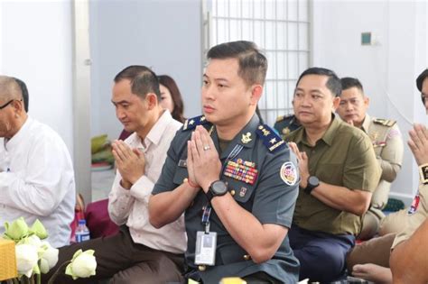 ឧត្តមសេនីយ៍ត្រី សៀ ទីន អញ្ជើញជាអធិតីភាព ពិធីសូត្រមន្តសុំសេចក្តីសុខ