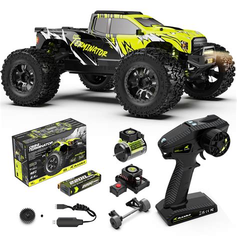 AMORIL RTR Brushless Fast RC Cars For Adults Max Mph Hobby Electric Off Road Monster