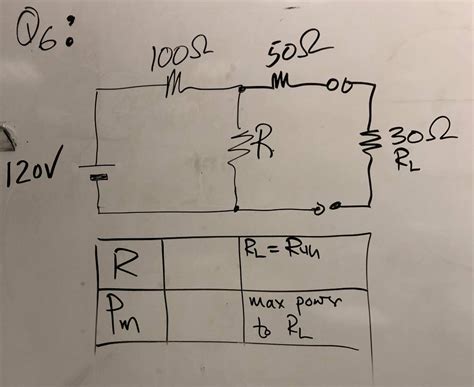 Solved Find Resistance Of R For Max Power And Max Power In Chegg