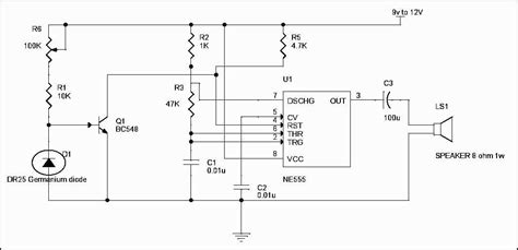 An Easy To Understand Diagram Of An Alarm Circuit