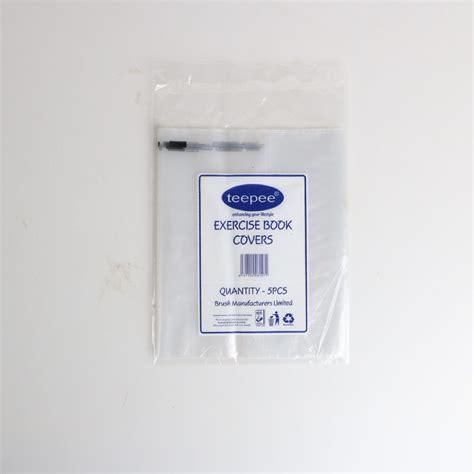 Exercise Book Cover A5 Teepee Brush Manufacturers Ltd