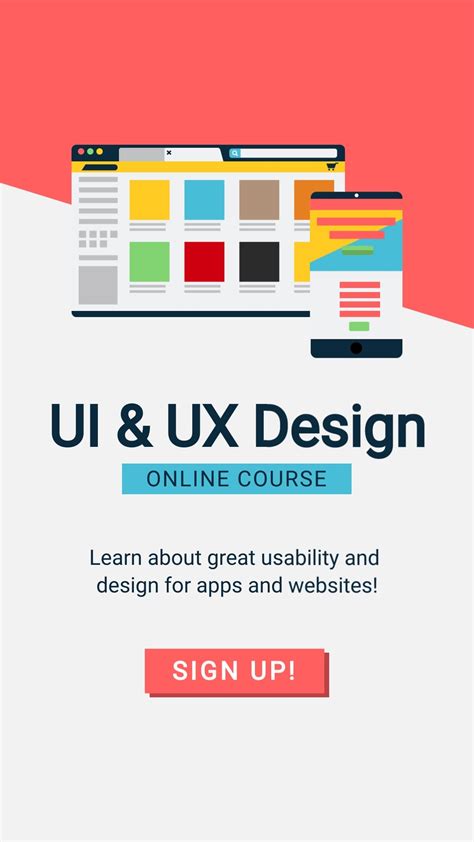 UI And UX Design Vertical Template Visme