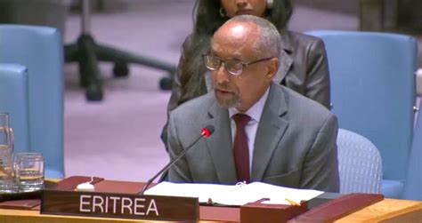 Statement By Eritrean Delegation On Maintenance Of International Peace And Security Eritrea