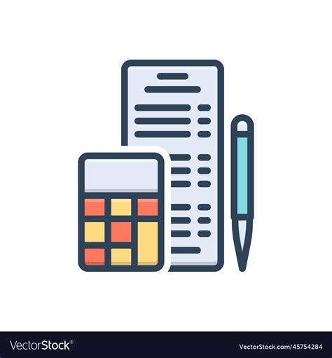 Totals Royalty Free Vector Image Vectorstock