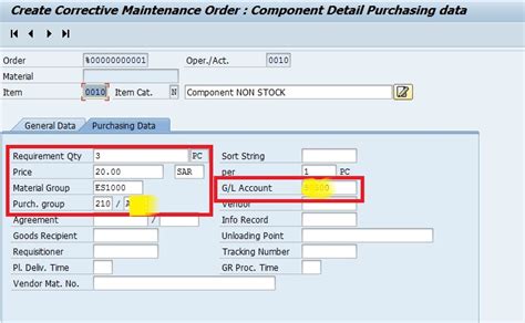 Solved Pr Creation Through Maintenance Order Sap Community