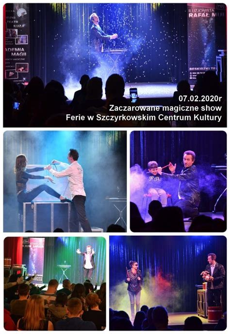 Pokazy Iluzji Iluzjonista Rafał Mulka Ośrodki Kulturyiluzjonista Rafał Mulka