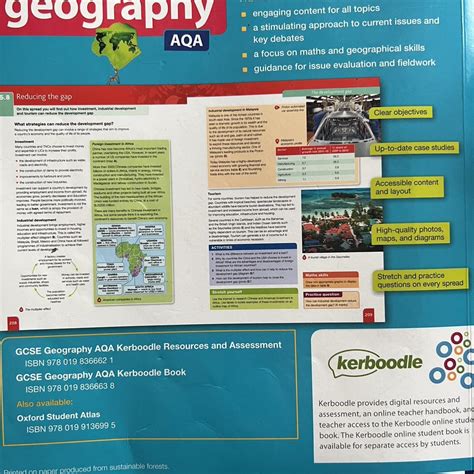 Gcse Aqa Geography Textbook Depop