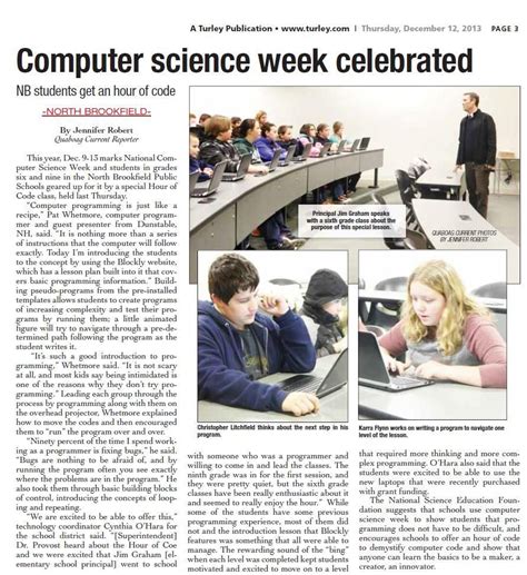 Computer Science Week Celebrated Science Week Computer Science Computer Programming