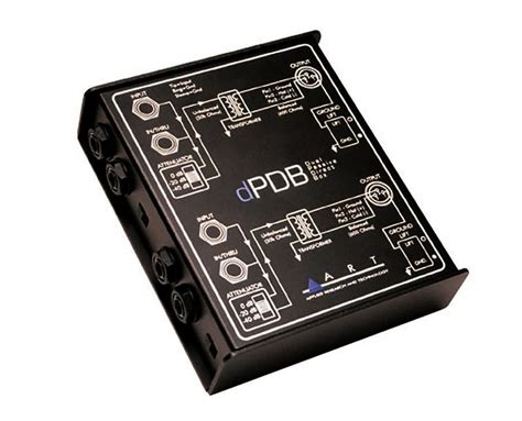 art dpdb dual passive direct box reverb