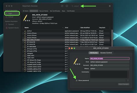MacOS How To Find Passwords For Known Wi Fi Networks MacRumors