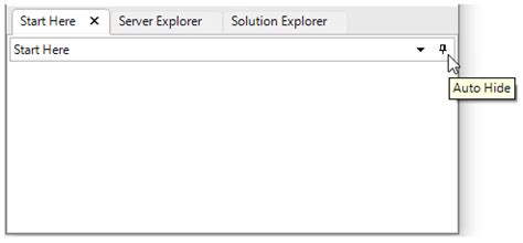 Pinning DockingTab Docking Tab For WinForms ComponentOne