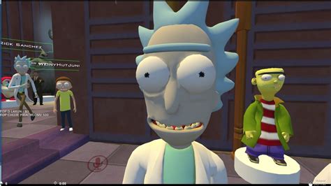 Vr Chat Rick And Morty Behind The Scenes Youtube