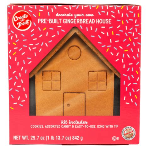 Create A Treat™ Pre Built Gingerbread House Kit 297 Oz King Soopers