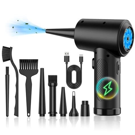 Баллон со сжатым воздухом 2 в 1 91000rpm Компьютерный очиститель Для удаления компьютерной пыли