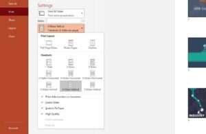 How To Print Multiple PowerPoint Slides On One Page