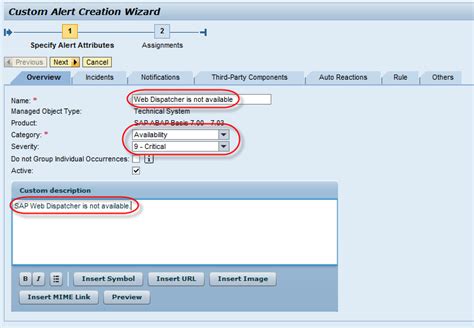 How To Monitor Sap Web Dispatcher Availability Using Custom Ccms