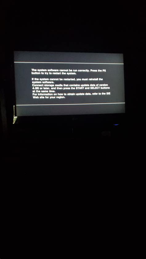 Can Someone Please Help My Hen Ps3 Is Stuck In A Loop And This Is What It Shows R Ps3hacks