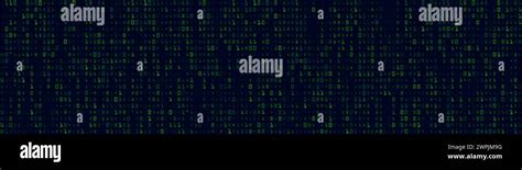 The Matrix A Background With A Chaotic Arrangement Of Numbers Technological Cyberspace Binary
