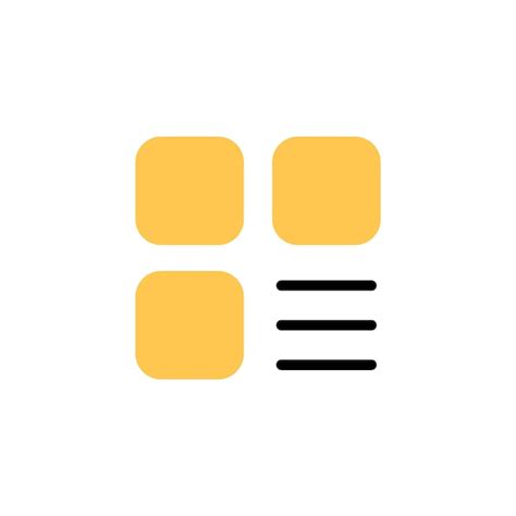 Premium Vector Menu Icon
