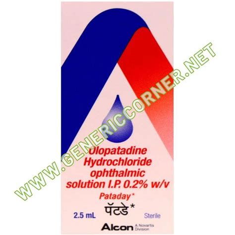 Pataday Eye Drops Olopatadine Generic Corner