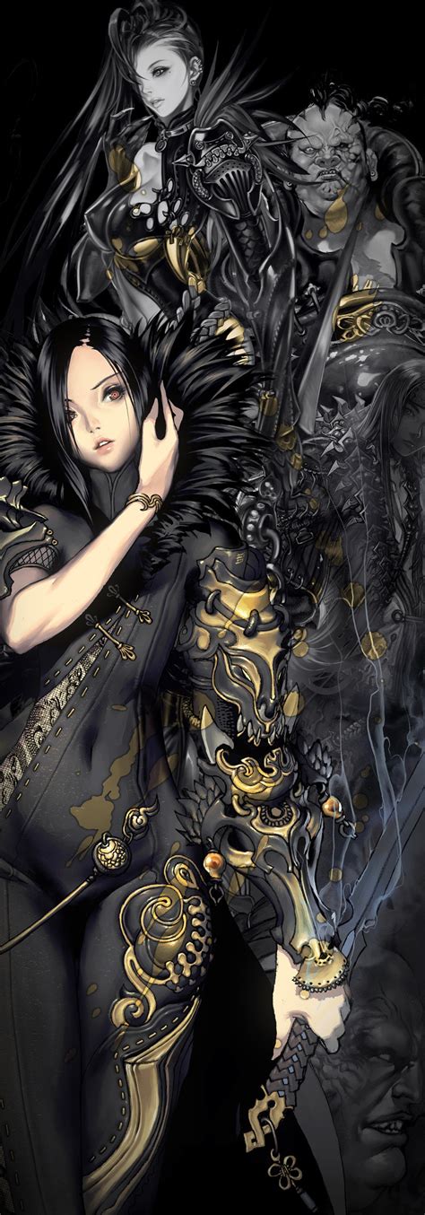 Jin Seo Yeon And Ran Yu Blade And Soul Danbooru