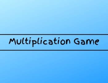 Multiplication Fact Practice Game Girl Theme By Mrs Parkers Printables