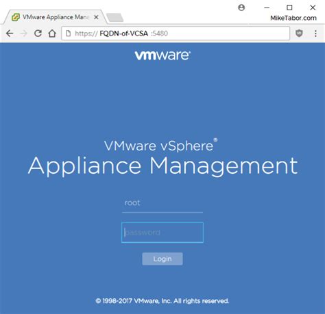 backup and restore vmware vcsa 6 5 mike tabor
