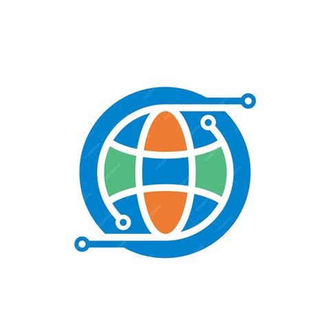 Premium Vector Internet Globe Icon Vector Concept Design Template