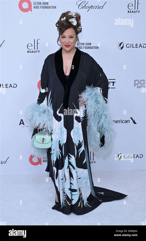Jennifer Tilly Arriving At The 33rd Annual Elton John Aids Foundation