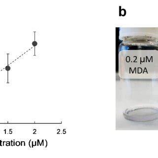 The Colorimetric Reaction Of MPI With Different Concentrations Of Download Scientific Diagram