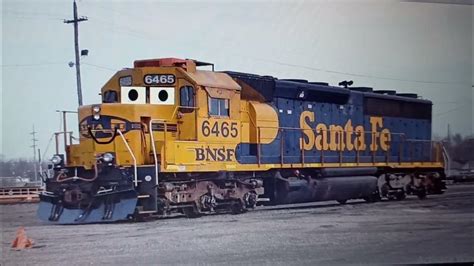 Han Jin The Santa Fe Bnsf Sd45 2 6465 Youtube