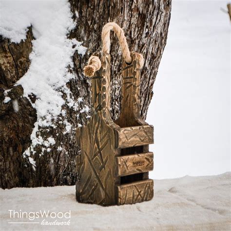 Ящик для бутылки вина Wood Crafts Texture