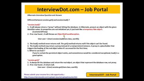 Difference Between Session Load And Get In Hibernate Youtube