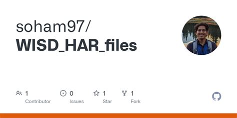 GitHub Soham WISD HAR Files