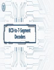 SzE KP10 4 BCD To 7 Segment Decoder Pdf BCD To 7 Segment Decoders BCD To 7 Segment Decoders
