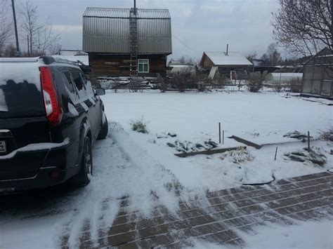 Гололед и Геоландер А/Т — Nissan X-Trail II (t31), 2 л, 2011 года ...