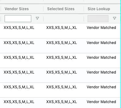 Manually Adjust Sizes And Units In Your Assortment Nuorder Help Desk Home