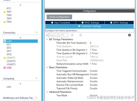 使用hal库开发stm32f103的can总线 stm32f103 hal can csdn博客