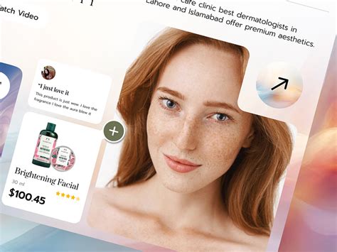 Skincare Website Design Landing Page By Lazy Kar For Lazyinterface Ui Ux Team On Dribbble