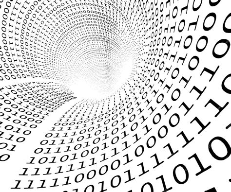 Premium Vector Binary Language Background3d Illustration Background