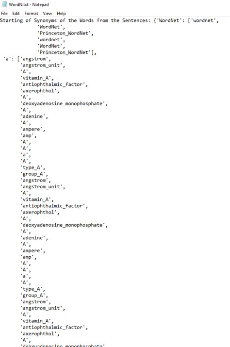 Nltk And Python Wordnet Find Synonyms And Antonyms With Python