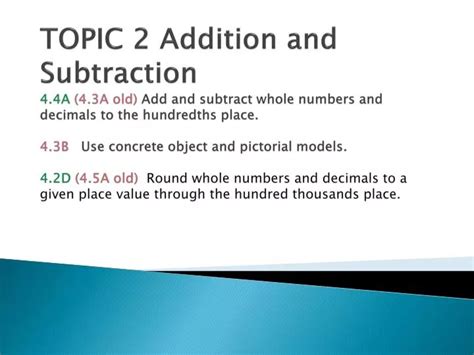 PPT Addition And Subtraction PowerPoint Presentation Free Download ID 5242030