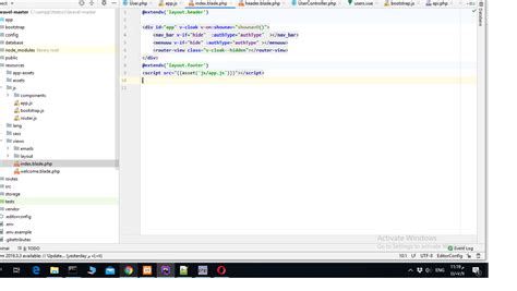 Javascript Html Render Before Css Appling When Use Laravel And Vue Js Stack Overflow