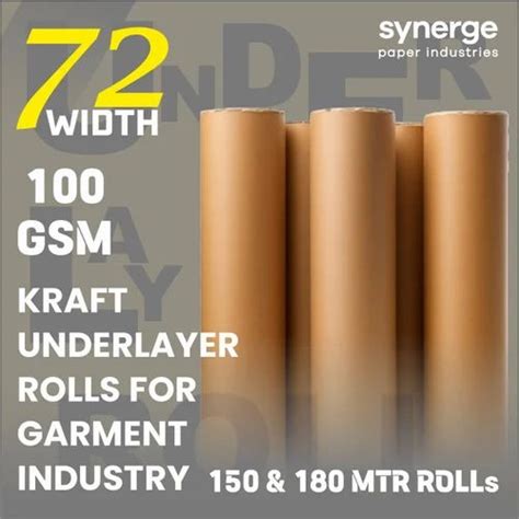 100 Gsm 72 Underlayer Layer Lay Paper Rolls 150 180 Meter Roll At ₹ 40 Kg Underlay Paper