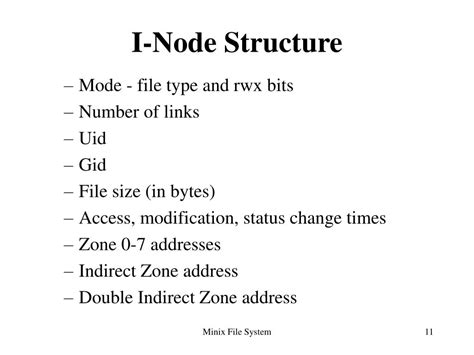 Ppt Minix File System Functions Powerpoint Presentation Free Download Id 1432178