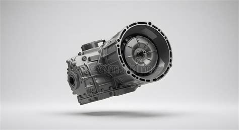 Detailed 3d Render Of An Automotive Transmission System Precision