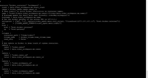 Need Help With Docker Code Server Template