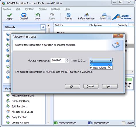 How To Add Free Space To C Drive Without Data Loss