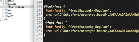 Css Using Font Face For 2 Fonts Causing Big Slow Down Stack Overflow